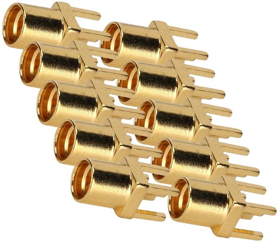 10Pcs MMCX PCB Connector 4 Pin Jack Female Connectors Solder Female for ...