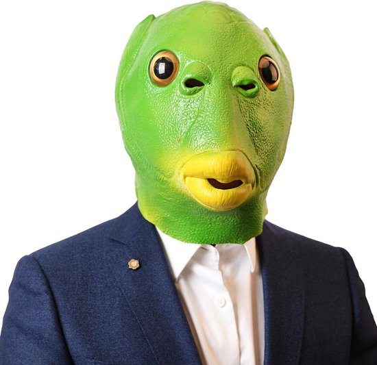 Vismasker dierlijk latex volledig hoofd realistisch masker voor ...