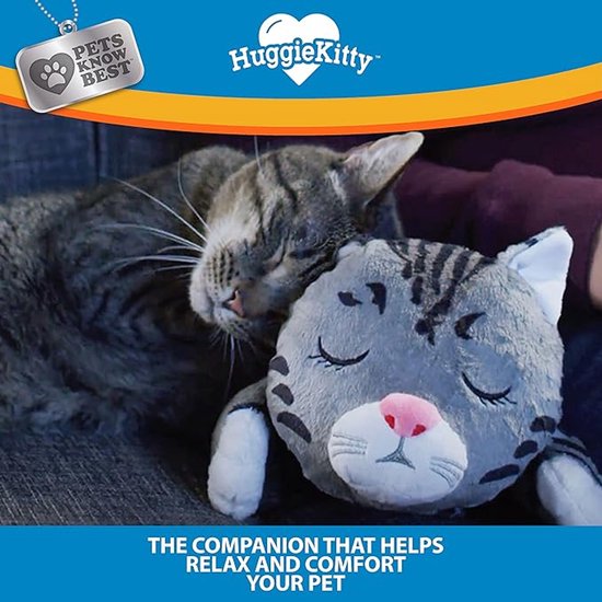 Huggie Kitty – Knuffel Kitty Grey Tabby - Cyperse kat | bol