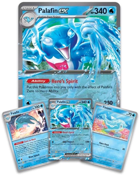 Pokémon – Palafin Ex Box - Trading Cards - Pokémon Kaarten | Games | bol
