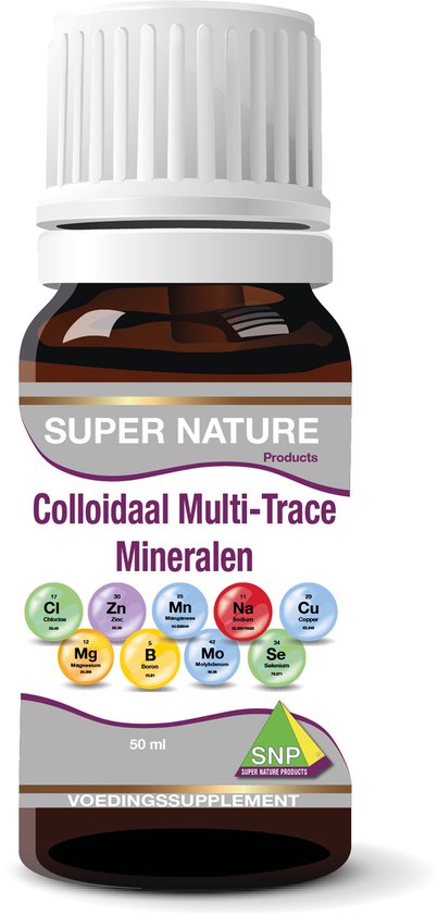 SNP Colloidaal multi trace mineral 50 Milliliter | bol