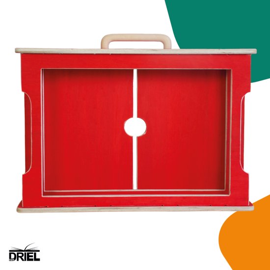 Start to kamishibai - Kamishibai-verteltheater A3 • klaproosrood | 9789493341142 |... | bol