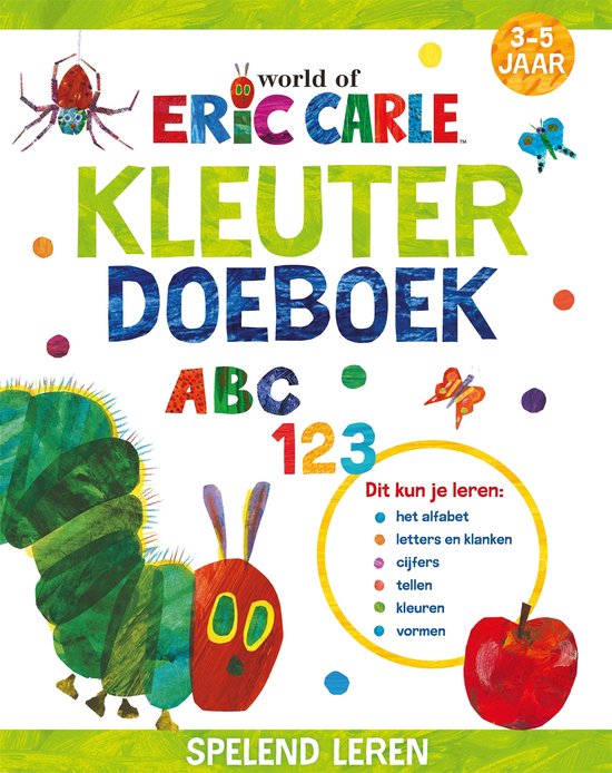 Rupsje Nooitgenoeg - De wereld van Eric Carle kleuterdoeboek, Eric Carle |... | bol
