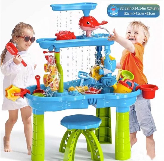 Zand en Water Speeltafel voor Kinderen-Zandtafel-Watertafel ...