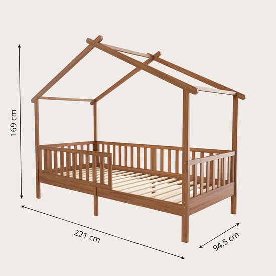 Petite Amélie Huisbed Maison - Peuterbed 90x200 cm - Bedhuisje ...