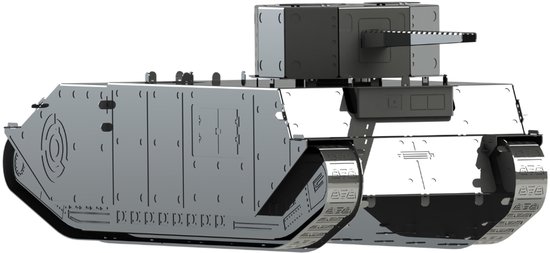 3D Metaal Model - modelbouw - Tank TOG II* - 29 Stukjes - Metal Time | bol