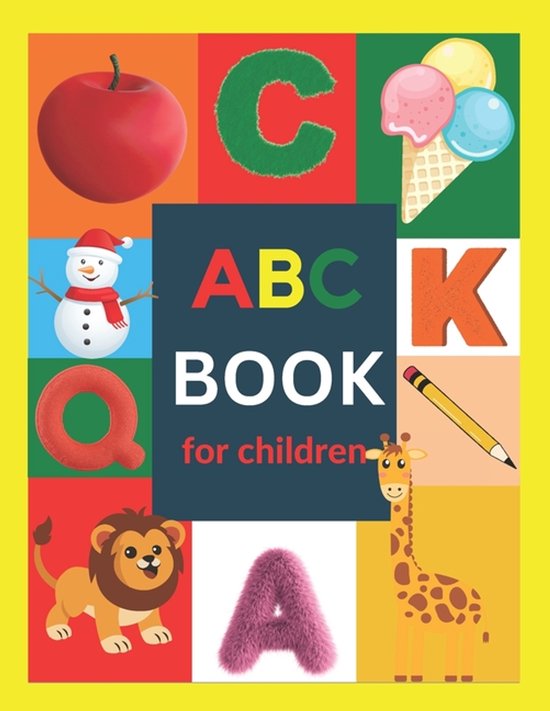 Alphabet Books for Children- ABC Alphabet Picture Learning Book For ...