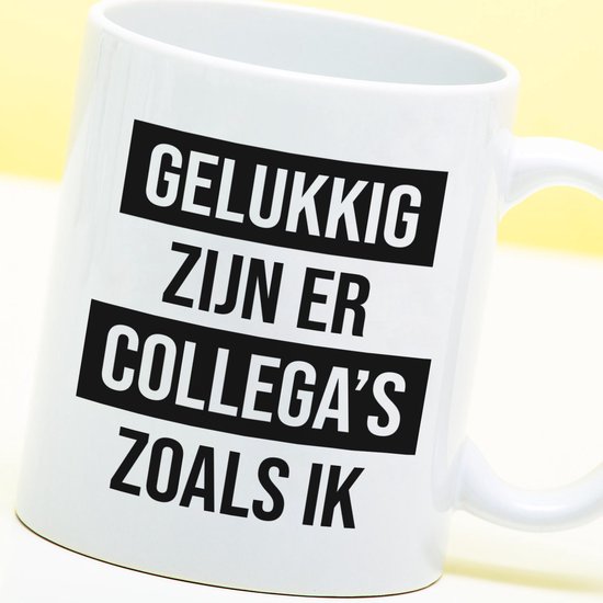 Ditverzinjeniet.nl Mok Gelukkig zijn er collega's zoals ik | bol