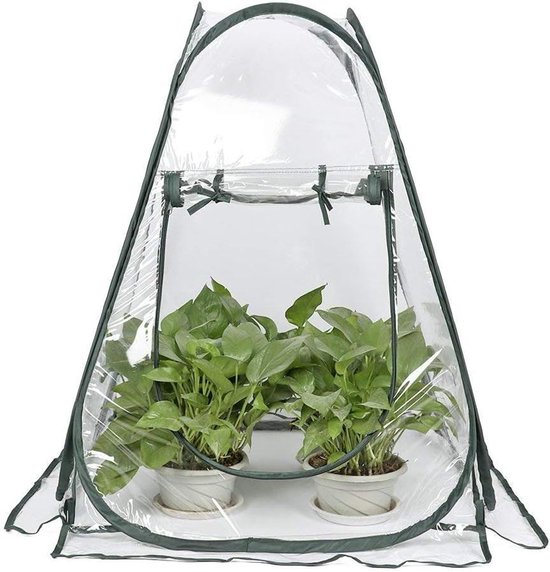Pop-up Broeikas Klein - Overwinteringstent voor Planten Bloempot Mini ...