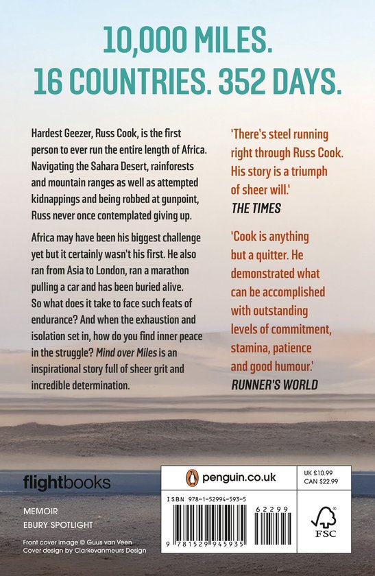Mind over Miles, Russ Cook | 9781529945935 | Boeken | bol