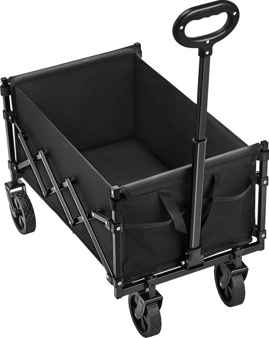 Opvouwbare Handkar 66x45x46 Cm, 102 Kg Capaciteit met All-Terrain ...