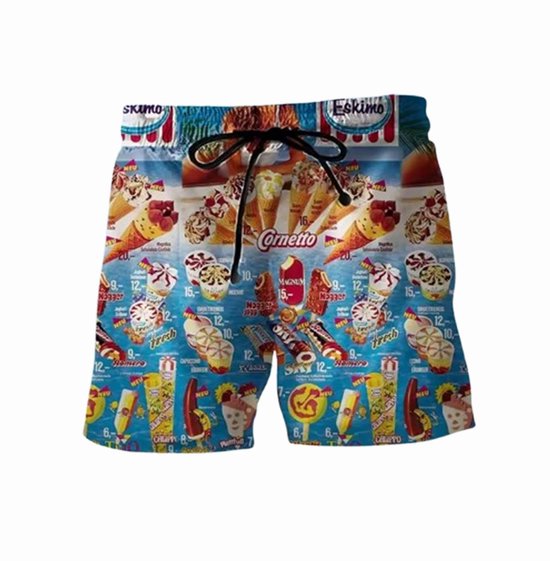 Ijsco zwembroek heren - Grappig - Zomer - Feest - Festival - Zwemmen ...