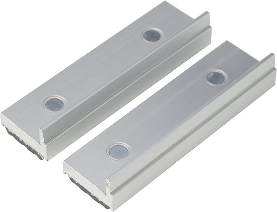 Zachte bankschroef bekken 100mm - Perfect voor delicate materialen | bol