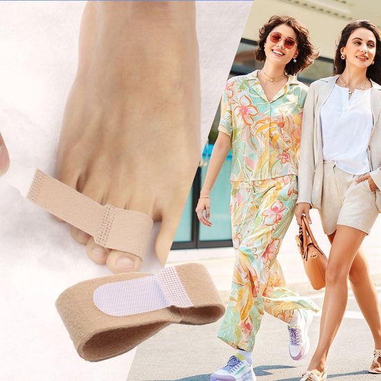 2 stuks correctietape voor hallux valgus pijnverlichting - 6 stuks... | bol