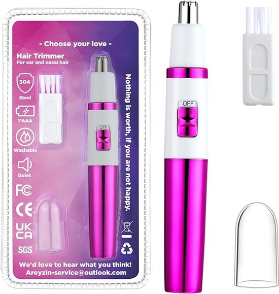 Neustrimmer - Efficiënt en Veilig - Voor Neus, Oren en Wenkbrauwen ...