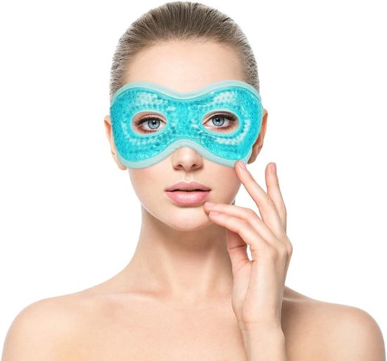 Cooling Gel Beads Eye Mask for Puffy Eyes - Herbruikbare Hot Cold ...