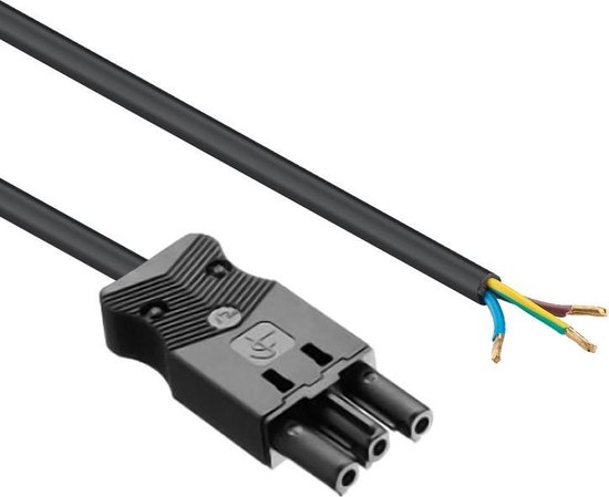 Wieland Aansluitsnoer - GST18-3 naar Open Einde - 3G1,50mm² - 3 meter ...