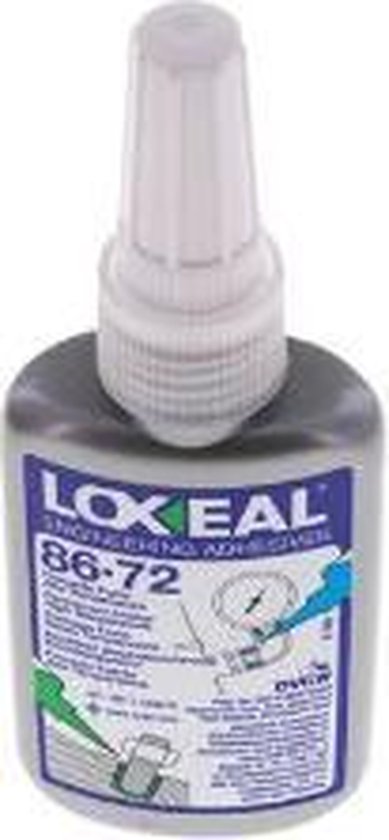 Loxeal 86-72 Rood 50 ml Schroefdraad afdichter - 86-72-050-LOXEAL | bol.com