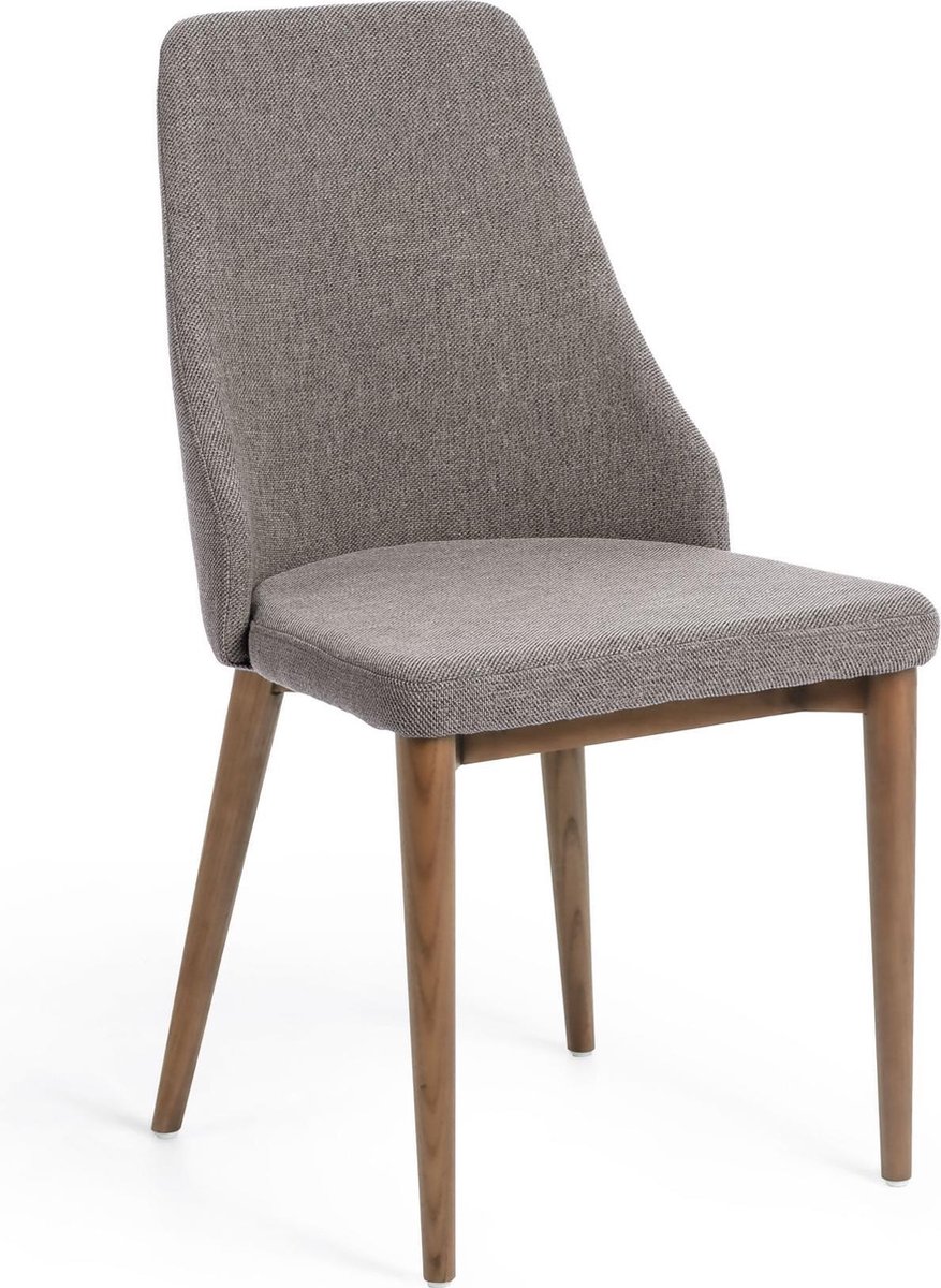 Kave Home - Chaise Rosie finition gris clair foncé | bol.com