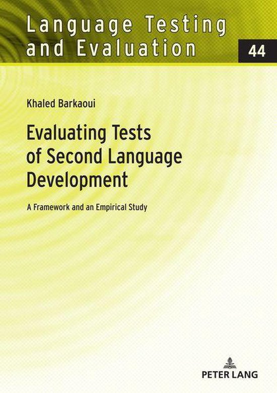 Language Testing and Evaluation - Evaluating Tests of Second Language ...