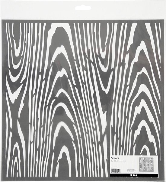 Sjabloon, boom, afm 30,5x30,5 cm, dikte 0,31 mm, 1 vel | bol
