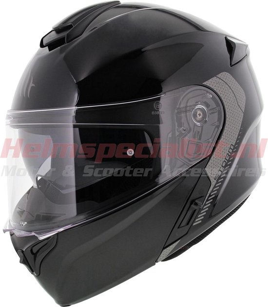 MT Storm SV systeemhelm glans zwart L | bol.com