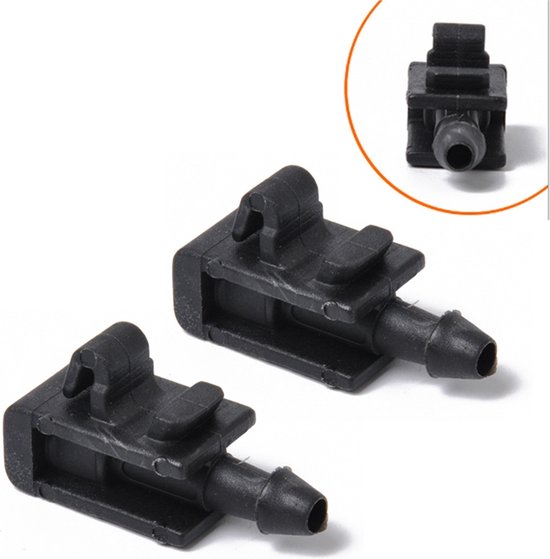 2 STKS Ruitenwisserinstallatie Wiper Jet Water Sproeikop Gesp ...