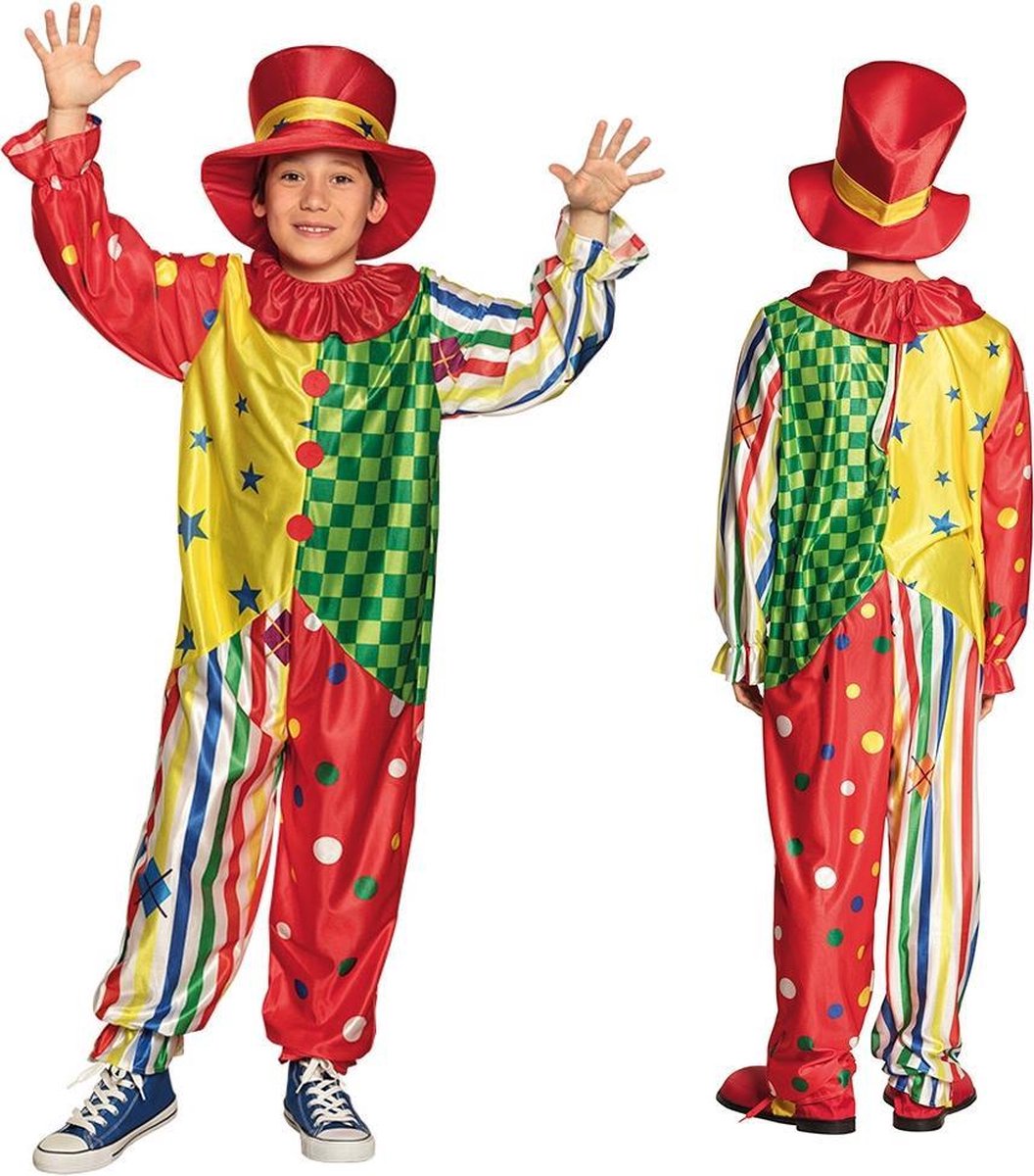 Kinderkostuum Clown Giggles (10-12 jaar) - Carnavalskleding | bol.com
