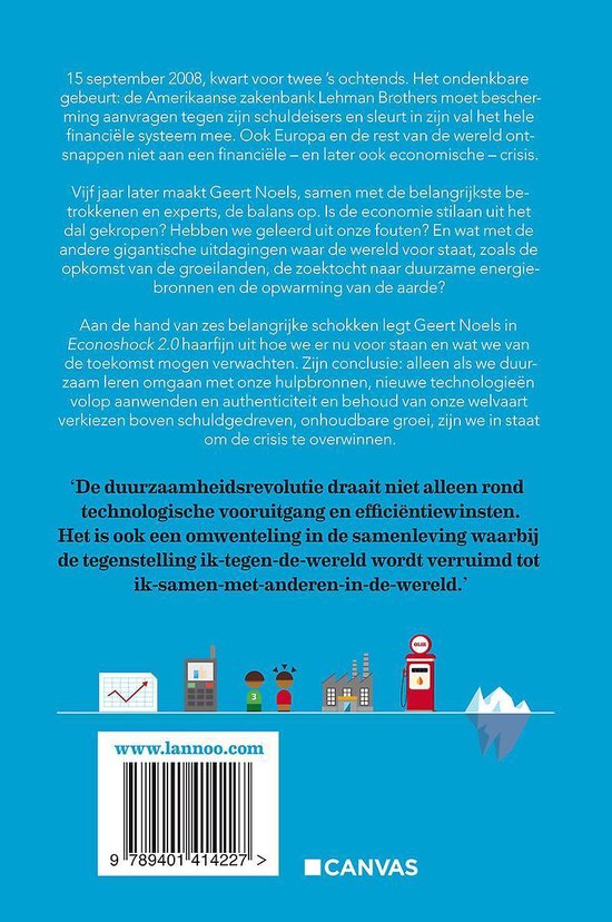 Econoshock 2.0, Geert Noels | 9789401414227 | Boeken | bol