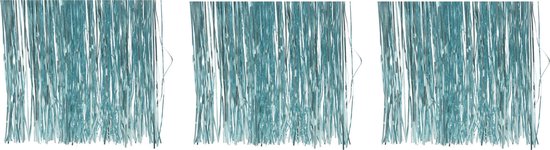 10x zakjes lametta engelenhaar ijsblauw (blue dawn) 50 x 40 cm - Tinsel ...