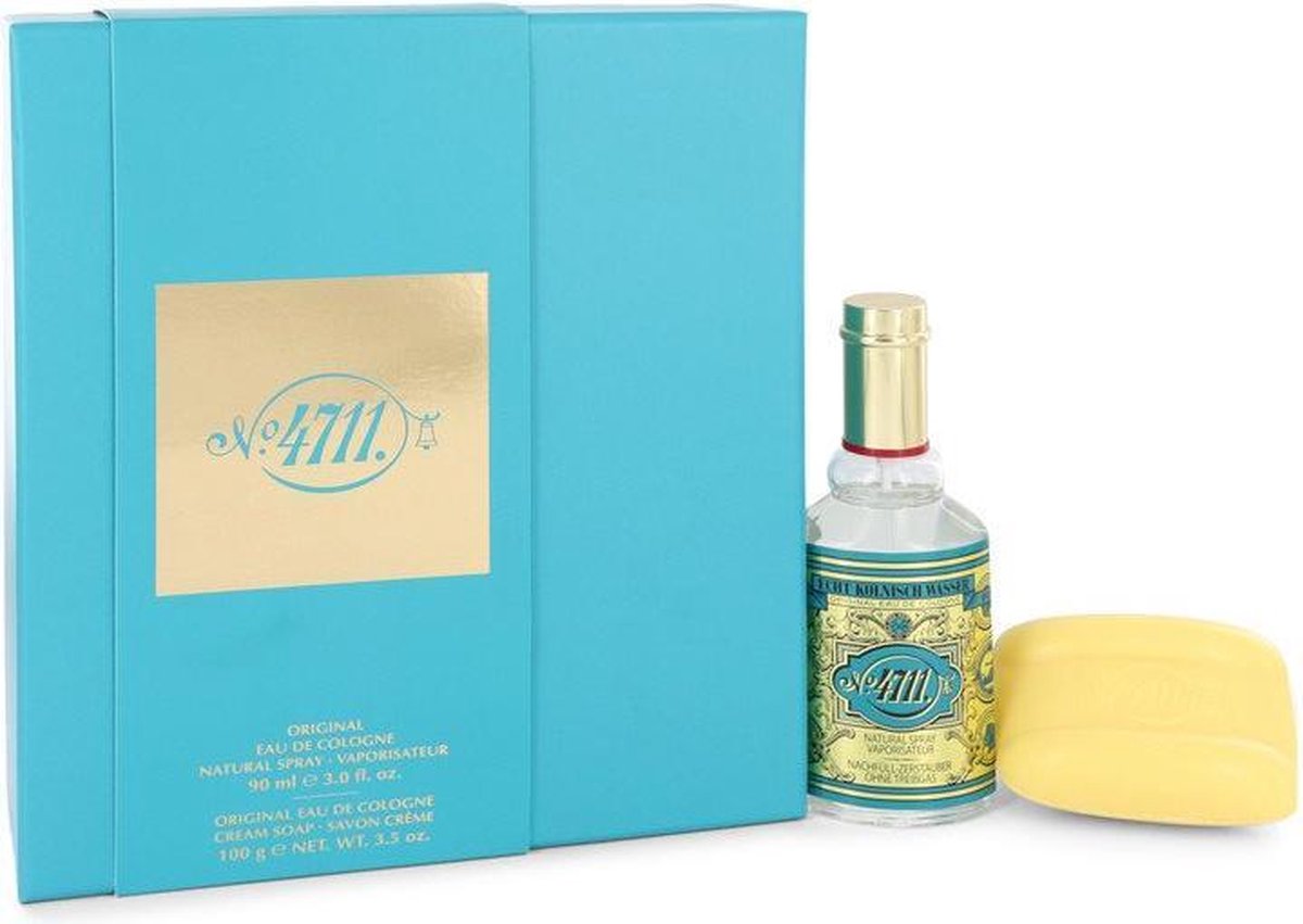4711 by 4711 - Gift Set - 90 ml Eau De Cologne Spray + 100 ml Soap ...
