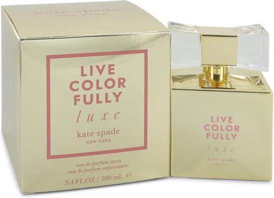 Kate Spade Live Colorfully Luxe 100 ml - Eau De Parfum - Damesparfum ...