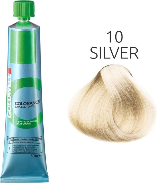 Goldwell Colorance Express Toning Tube 10 silver 60ml | bol.com