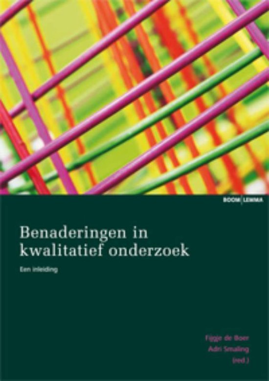 Benaderingen in kwalitatief onderzoek | 9789059317628 | Boeken | bol