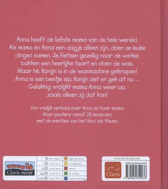 Anna - Anna en haar lieve mama, Kathleen Amant | 9789044819076 | Boeken | bol.com