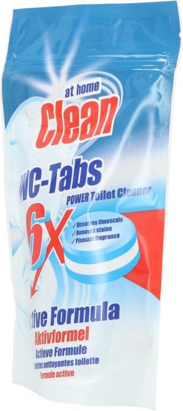 At Home Clean WC-Tabs 6 tabs | bol.com
