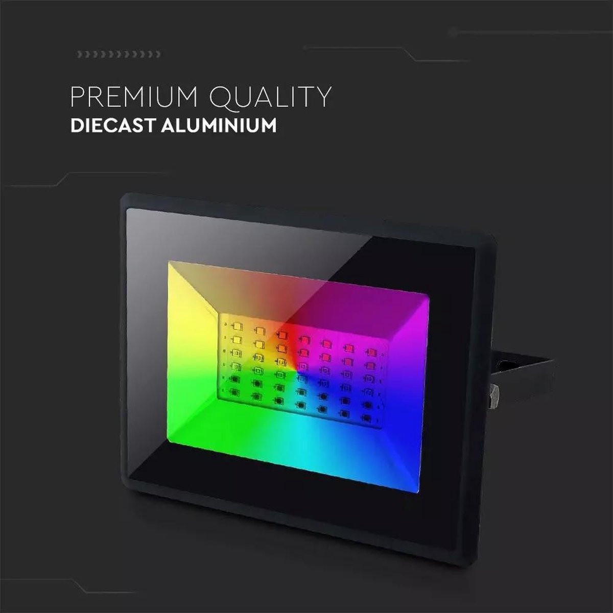 V-tac VT-4932 RGB straler - 30W - RGB - Zwart | bol.com