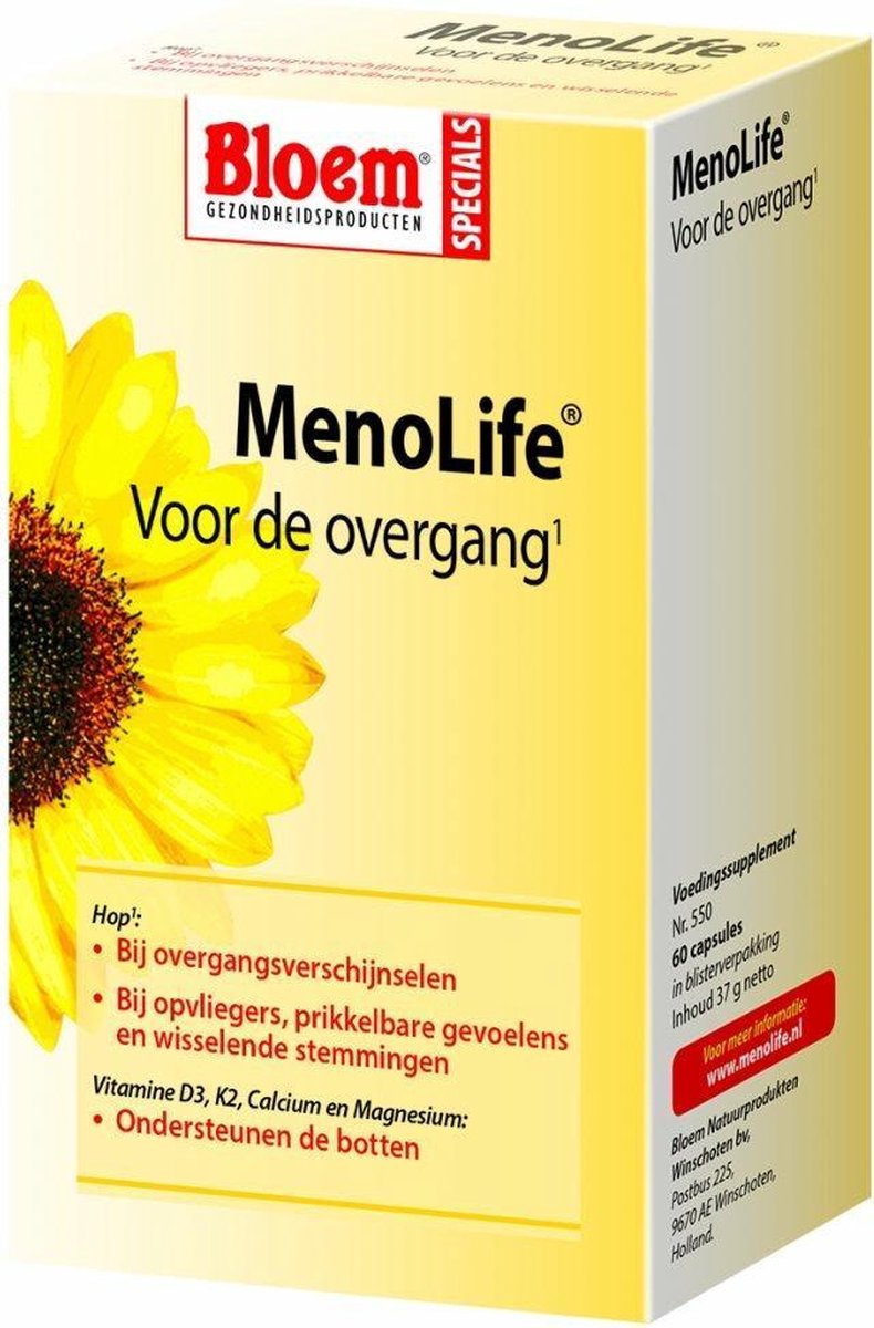 Bloem MenoLife - 60 tabletten | bol.com