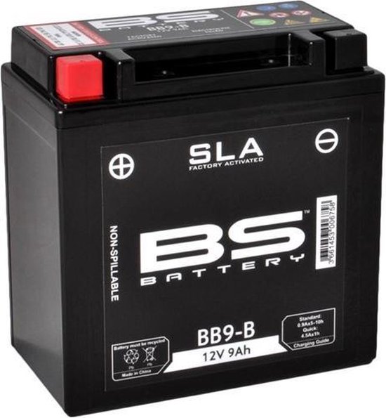Bs Battery Bb9-b Agm-accu Zwart | bol
