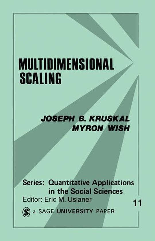 Quantitative Applications in the Social Sciences - Multidimensional Scaling (ebook),... | bol.com