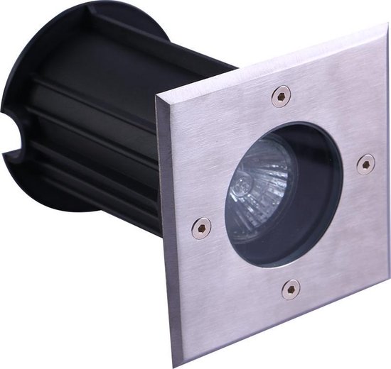 HOFTRONIC Ramsay - LED Grondspots voor buiten - Vierkant - RVS - IP67 ...