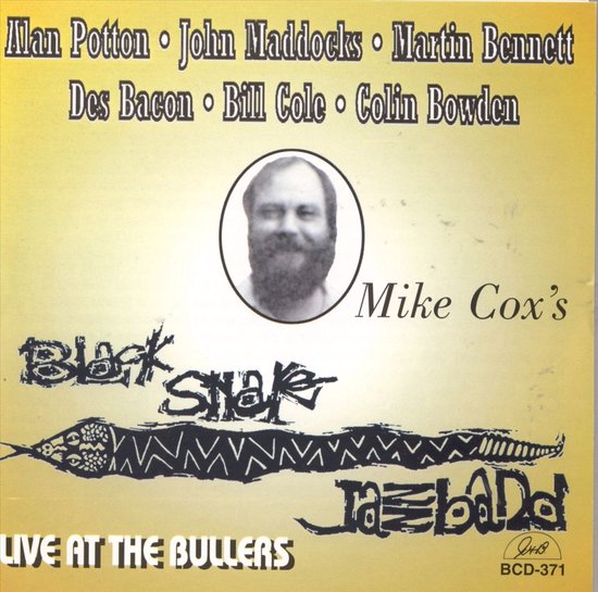 Mike Cox's Black Snake Jazz Band - Live At The Bullers (CD), Mike Cox'S ...