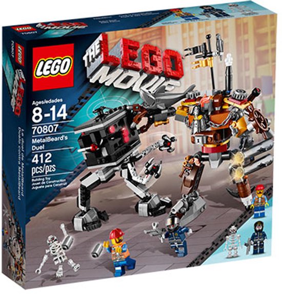 LEGO The Movie - Metaalbaards Duel - 70807 - Complete Set | bol
