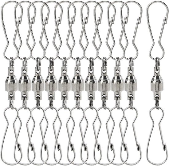 Allecto Premium - Dual Clips voor Wind Spinners en Suncatchers - RVS ...