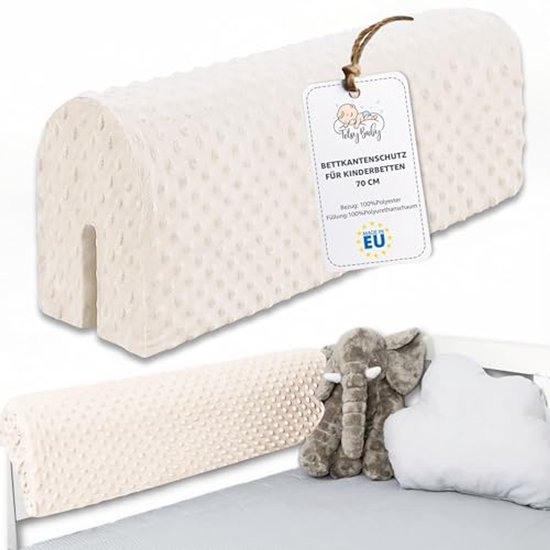 Bed Edge Protector for Children's Beds 70 cm - Protection for Bed Frame ...