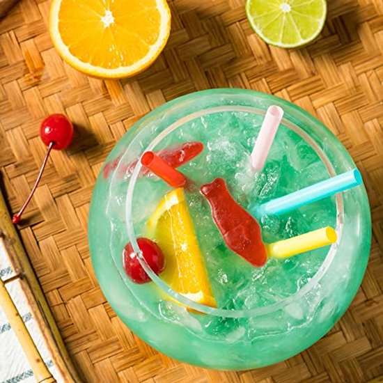Grote Vissenkom voor Cocktails - 1,3L Drinkbeker voor Feestelijke ...