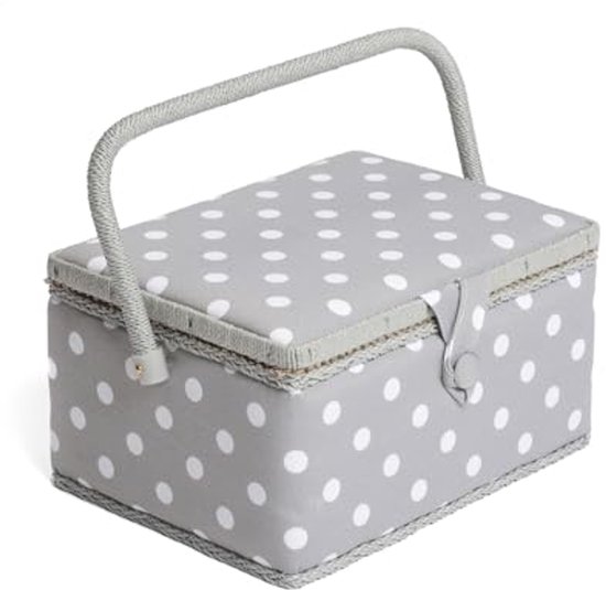 Exclusieve medium naaidoos met accessoires, ideale knutseldoos voor ...