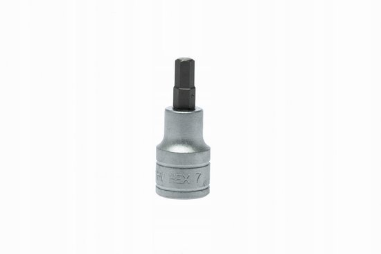6-kantige dop met 1/2" aandrijving, 7 mm | bol