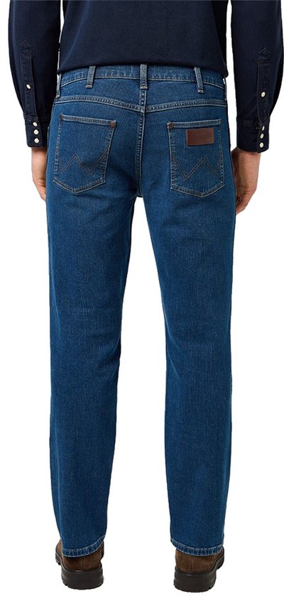 Wrangler Greensboro Regular Straight Fit Spijkerbroek Blauw 32 / 32 Man ...