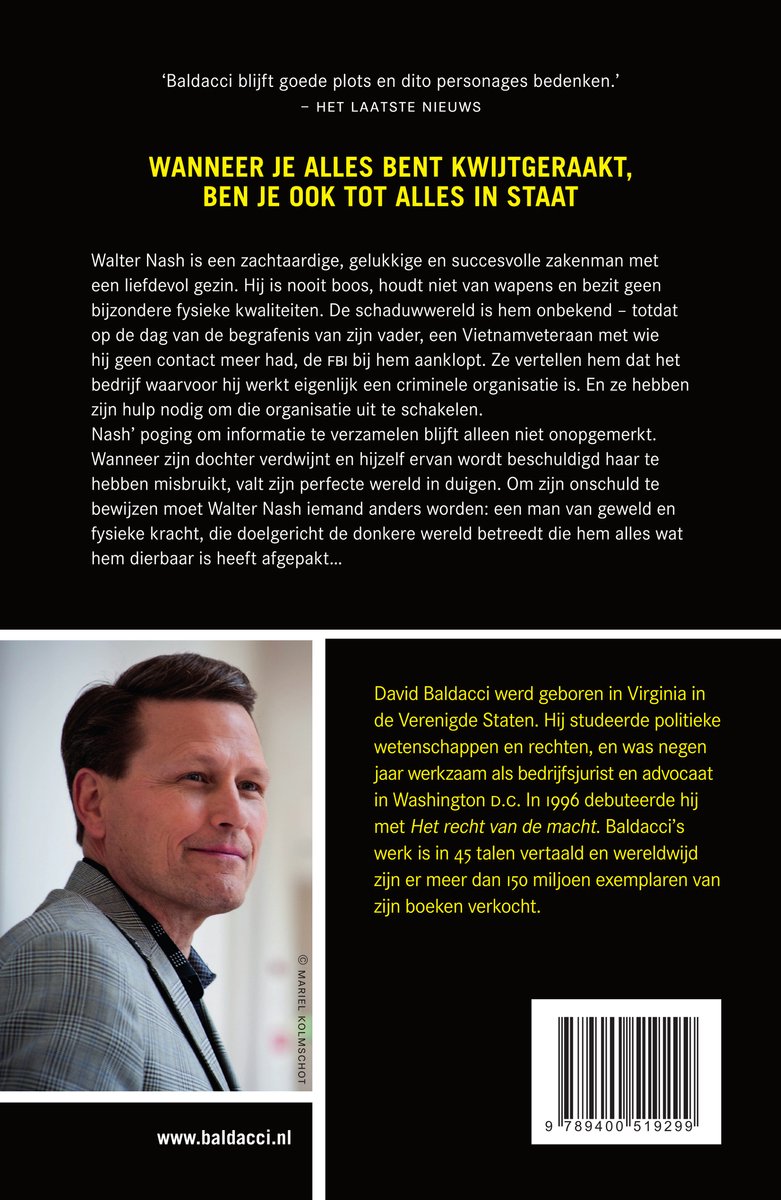 De val, David Baldacci | 9789400519299 | Boeken | bol